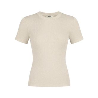 Rier T-Shirt - - Tops - Herren - Beige - M