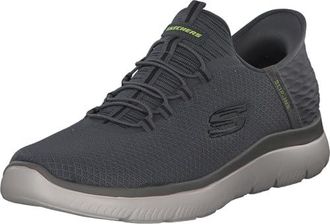 Skechers Summits High Range Baskets Homme, Charcoal Mesh Trim, 44 EU