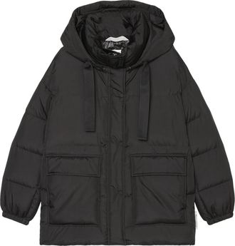 Marc O'Polo Puffer Jacke mit abnehmbarer Kapuze - - Jackets - Damen - Schwarzk - M