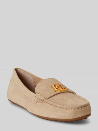 Lauren Ralph Lauren Slipper aus echtem Veloursleder