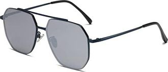 Generic Lunettes de soleil polarisées tendance pour hommes et femmes pour léquitation et la conduite, les vacances en plein air, la plage (couleur : D, taille