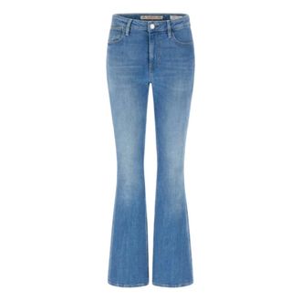 Guess Femme, Jeans, Bleu, Taille: W24 L32 Jean Droit