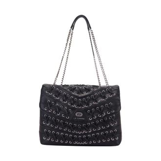 La Carrie Femme, Sacs, Noir, Taille: ONE Size Sac à bandoulière Cross Laces Noir