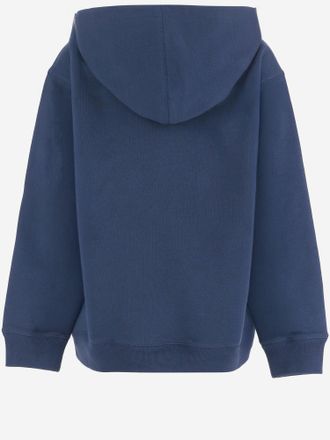 Gucci Boys Cotton Sweatshirt - Blue Hoods & Sweatshirts