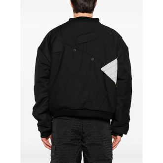 Who Decides War by Ev Bravado Coal Bomber Jacket - Black