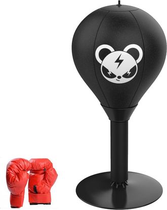 Generic Desktop-Boxsack - Trainer aus verdicktem, Spielzeug zum Stressabbau, Tischboxball, B&uuml;ro-Fitnessger&auml;t mit starkem Saugfu&szlig;-Design | Verdickter -Boxsack 