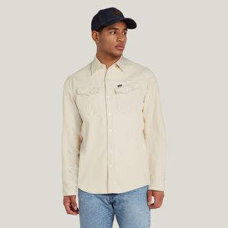 G-Star Arc 3D Slim Hemd - Beige - Herren