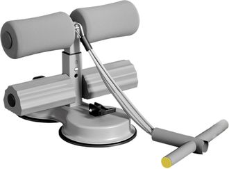 Generico AB-Trainer, Bauchtrainer - Saugbecher mit verstellbarem Widerstandsband AB Hilfsübung, multifunktionales tragbares Magentrainingsgerät, zentrale Kraft