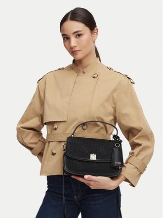 Guess Handtasche Audrey Logo HWJG97 55210 Schwarz