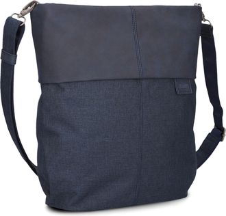 zwei Damen Umhängetasche Olli OT12 Crossbody-Bag 7 Liter strapazierfähige & wasserabweisende Schultertasche, hochwertige Qualität, Schlüsselring, zusätzlic