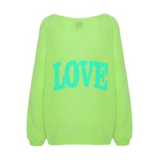 Americandreams Americandreams, Femme, Pulls, Vert, Taille: 42 FR Silja Pullover