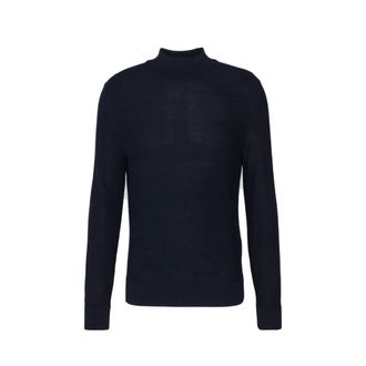 HUGO BOSS Homme, Pulls, Bleu, Taille: S Avac M Col roul