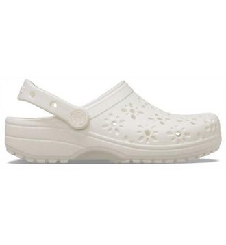 Crocs Classic Floral Cut Out Clog W - Sandalen - Damen