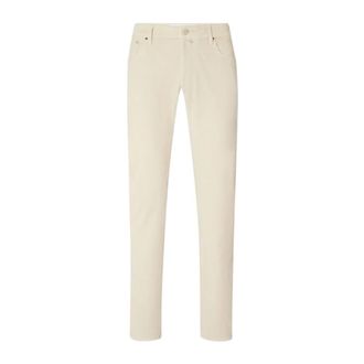 Jacob Cohen Nick Slim Hosen - - Trousers - Herren - Wei&szlig; - W36