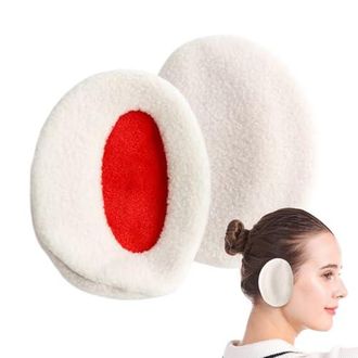 Generico Cache-oreilles pour femmes Hiver - Paire de cache-oreilles en polaire, Chauffe-oreilles coupe-vent, Protection confortable | Neige Ski Cyclisme Temps 