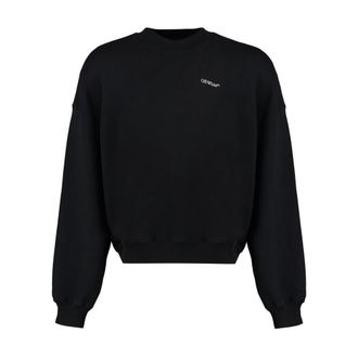 Off-white Sweatshirt mit Pfeildruck - - Sweatshirts & Hoodies - Herren - Schwarzk - XS