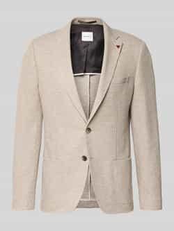 Roy Robson Slim Fit 2-Knopf-Sakko mit Reverskragen