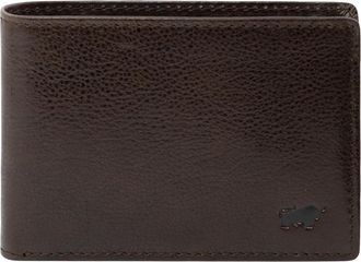 Braun B&uuml;ffel Kleine RFID Geldb&ouml;rse Arezzo - 4 Kartenf&auml;cher aus echtem Rindleder Schlichtes Design - Edles Braun