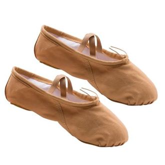 Hemoton Chaussures De Danse Traditionnelle Yoga Ballerines &agrave; Semelle Antid&eacute;rapante Adapt&eacute;es &agrave; La Danse Moderne Et Folklorique avec Bride &Eacute;lastique pour Ajuste