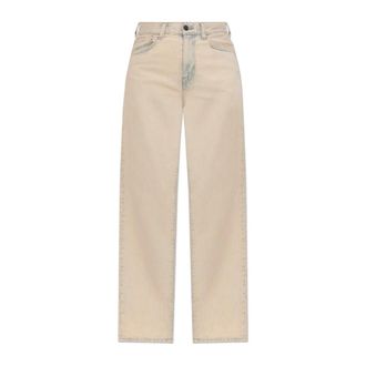 Carhartt Work in Progress High-Waist-Jeans - - Jeans - Damen - Beige - S