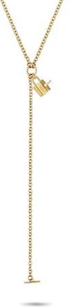 Liebeskind LJ-1633-N-55 Collier en acier inoxydable doré IP, 55 cm, Acier inoxydable, Pas de gemme