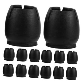 DOITOOL 24stücke Runde Stuhlbeinschoner Aus Kunststoff Schutzkappen Für Möbelbeine Bodenfreundlich Stoppen Verrutschen Polster Für Tisch Und Stuhl Geeignet Fü