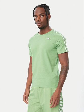 Kappa T-Shirt Banda Coen 303UV10 Gr&uuml;n Slim Fit