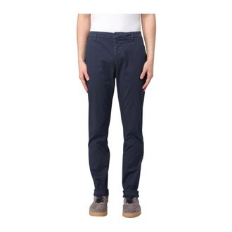 Dondup Slim Fit Casual Chinos - - Trousers - Herren - Blau - W33