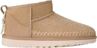 UGG Ugg, Femme, Chaussures, Beige, Taille: 37 EU Classic Ultra Mini Biarritz