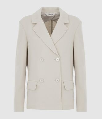 Max Mara Blazer Farfalla Bianco