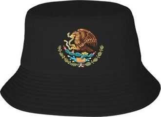 Generic Chapeau De Godet Armoiries du Mexique Chapeaux De Visi&egrave;re &Agrave; Large Bord Respirant Bonnet De Soleil, pour De P&ecirc;che, Plage, Sports, 56-58cm