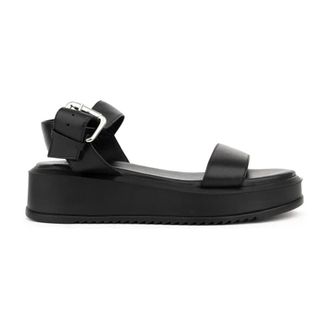 Sergio Moretti Sm6014-2938Blk Flache Sandalen - - Shoes - Damen - Schwarzk - 41 EU