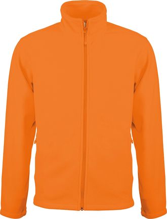 Kariban Herren Sweatjacke Micro Fleece Full Zip Orange 4XL