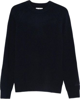 MC2 Saint Barth Homme, Pulls, Bleu, Taille: M Maille Ras du Cou