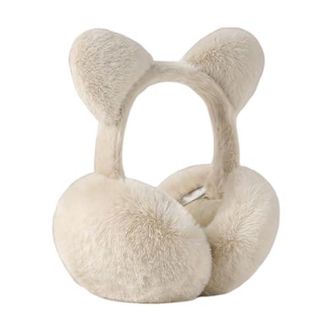 Generico Cache-oreilles pour femme, design anti-vent avec doublure thermique pliable, pour femme en hiver, pour courir et activit&eacute;s dans le froid, dormir, ski 