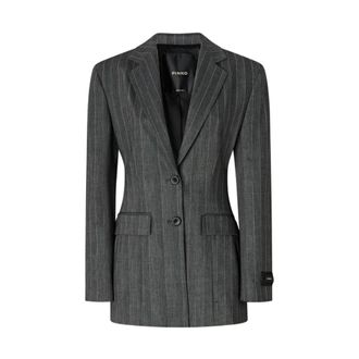 Pinko Gilia Jacke - - Jackets - Damen - Grau - L