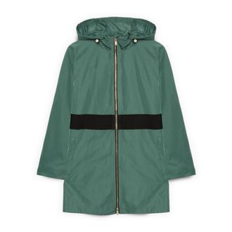 Fiorella Rubino Parka mit Kontrastband - - Coats - Damen - Gr&uuml;n - 4XL