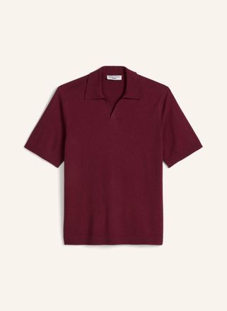 Marc O'Polo Denim Marc Opolo Denim Strick-Poloshirt rot