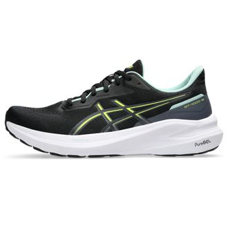 Asics Herren GT-1000 13 Sneaker, Black Safety Yellow, 40.5 EU