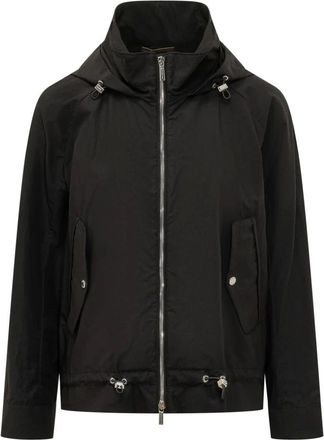 Moorer Femme, Vestes, Noir, Taille: 36 FR Rya-Wfc Jacket