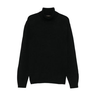 Zanone Herren, Strickwaren, Schwarzk, 3XLGr&ouml;&szlig;e