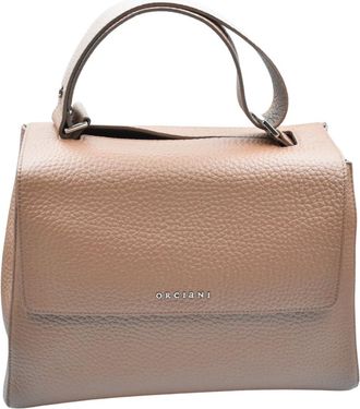 Orciani Femme, Sacs, Brun, Taille: ONE Size Sveva Cocco Medium Shoulder Bag