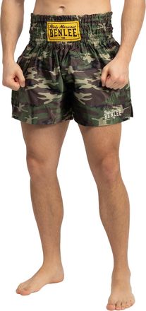Benlee Rocky Marciano Herren Thaibox-Hose Uni Thai XXL, Camo Woodland