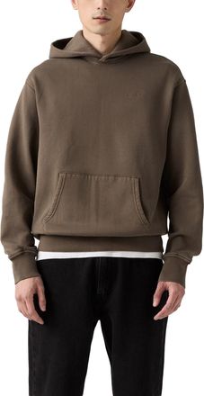 Levi's Herren Authentic Hoodie Garment Dye H225 Maitake Brown Brown XL
