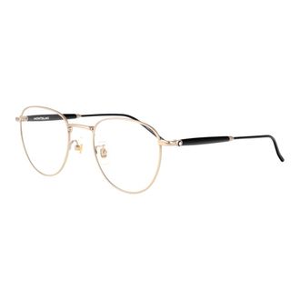 Montblanc Montblanc, Homme, Accessoires, Jaune, Taille: 50 MM Lunettes de vue optiques