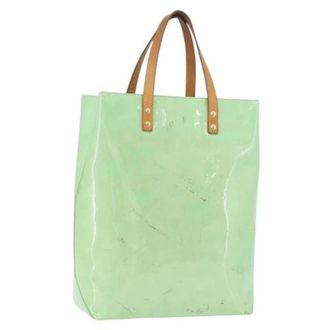 Louis Vuitton Pre-owned Vintage Lackleder Tote Bag - - Pre-owned - Damen - Gr&uuml;n - ONE SIZE