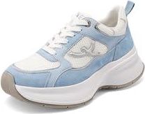 Queen Helena Baskets Platform Femme X34-34, bleu, 41 EU