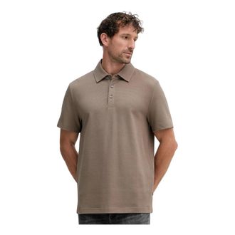 Michael Kors Homme, Tops, Brun, Taille: S Polo en coton extensible maille nid dabeille
