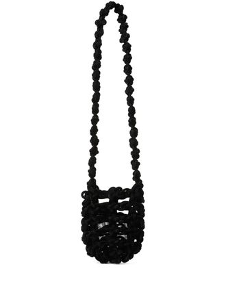 Kara sac porté épaule Knot - Noir