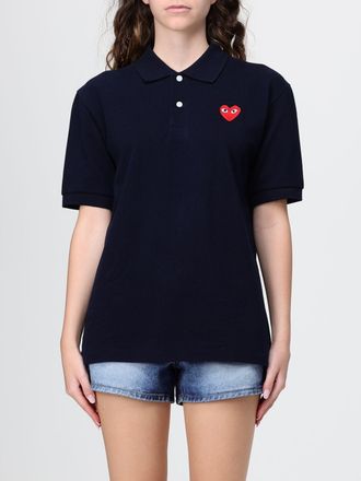 Comme Des Gar&ccedil;ons Polo Damen Farbe Blau